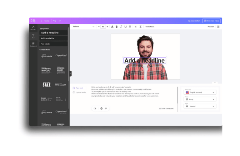 A Step-by-step Guide to Creating Videos with D-ID | D-ID