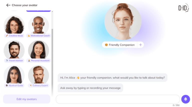 D-ID Gives Emotions to Digital Humans with Text-to-Video Studio