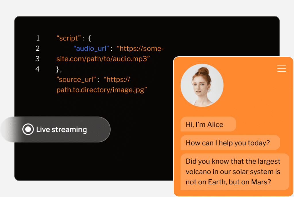 Real-Time AI Chat Bot | Conversational AI | D-ID AI Video