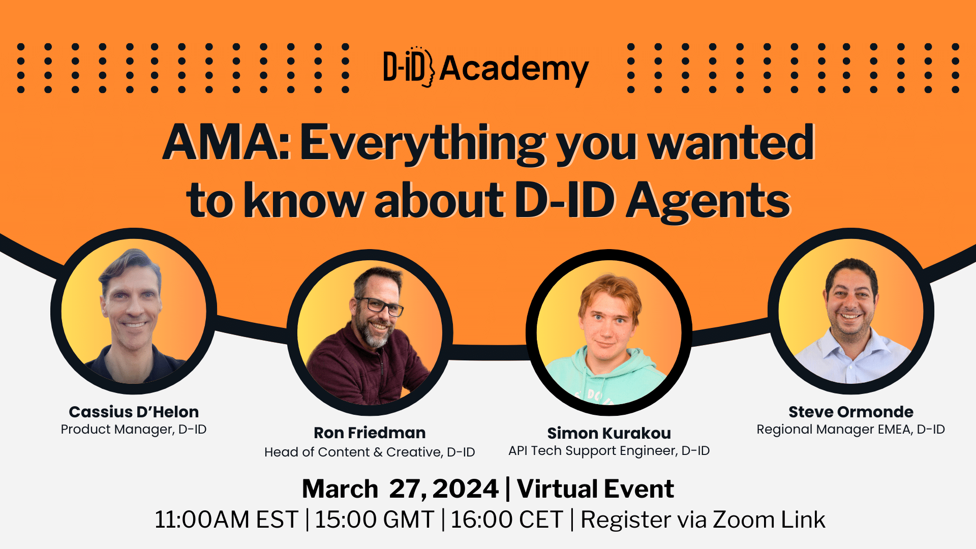 AMA: Everything you wanted to know about D-ID Agents | D-ID