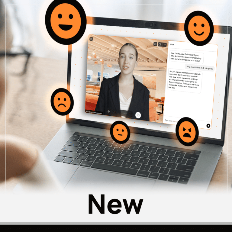 D-ID Launches V4 Expressive Visual Agents for Real-Time Interaction at ...